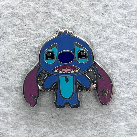Disney | Jewelry | 525 Disney Lilo And Stitch Sad Stitch Pin | Poshmark
